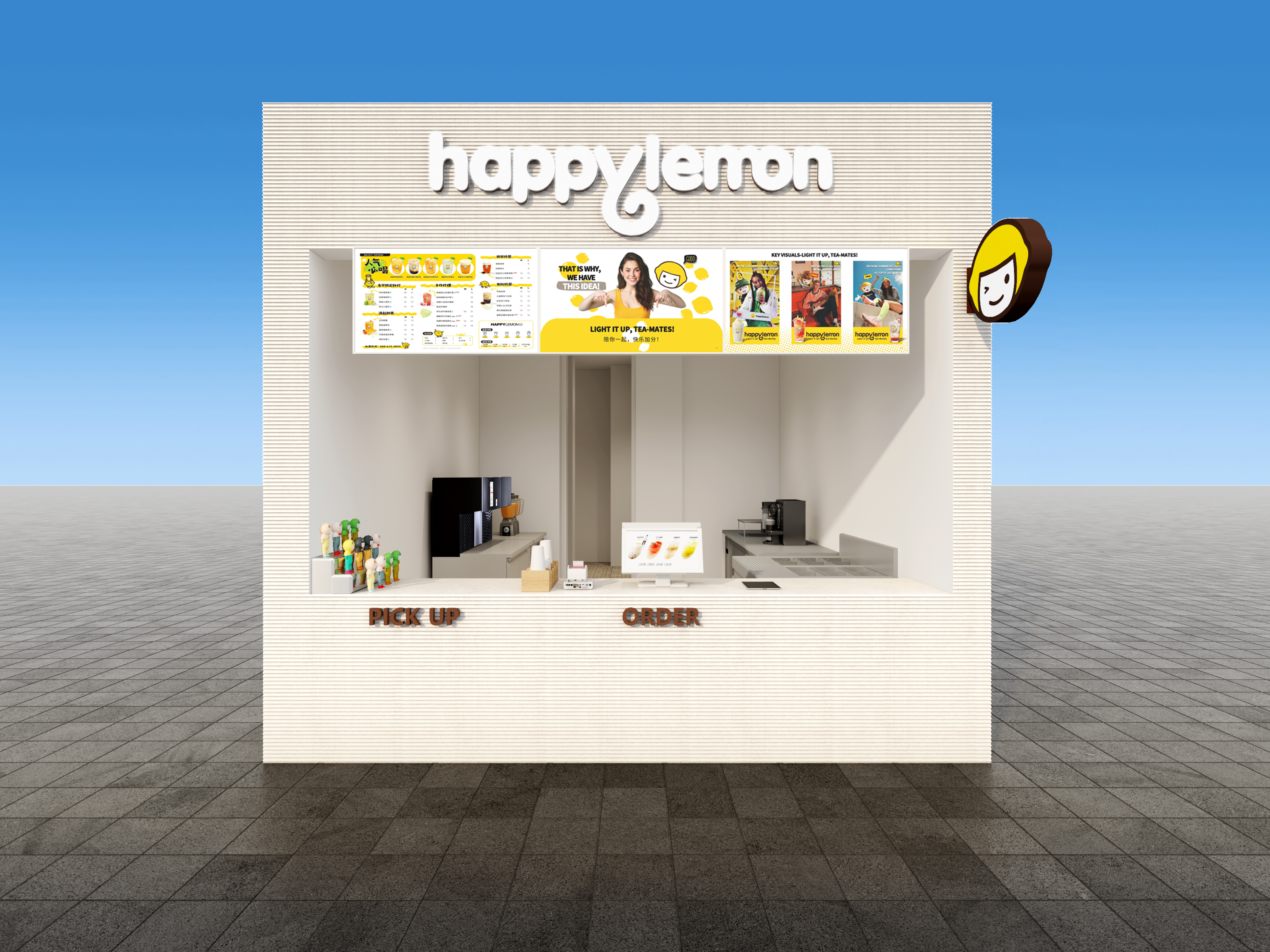 Happy Lemon | Bubble Tea | Real Fresh Tea