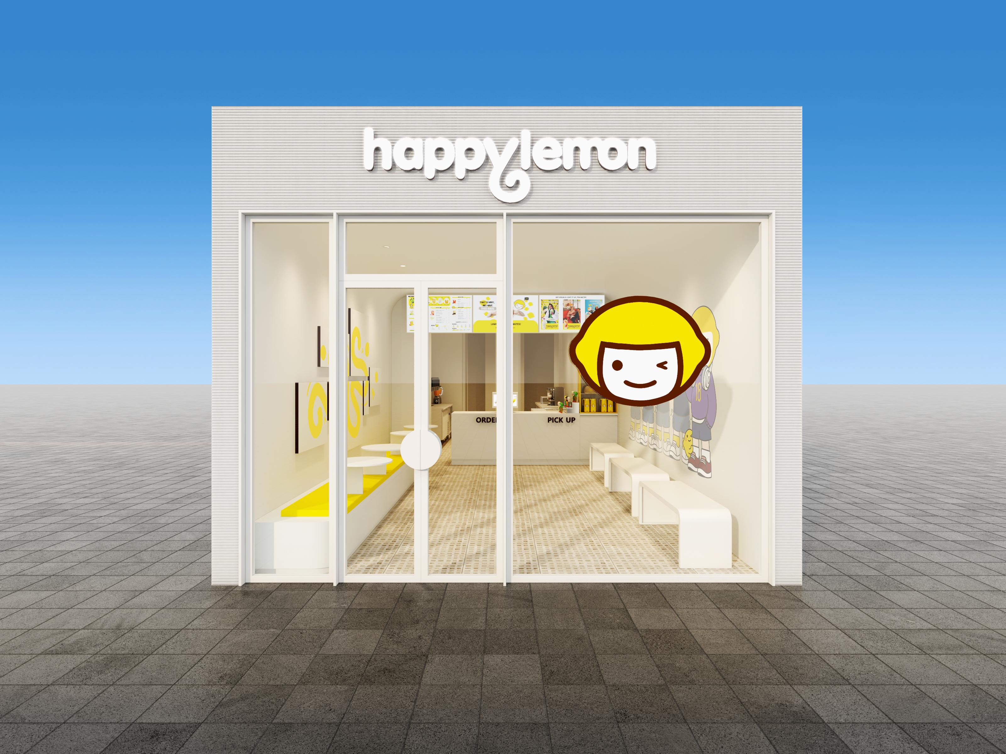 Happy Lemon | Bubble Tea | Real Fresh Tea